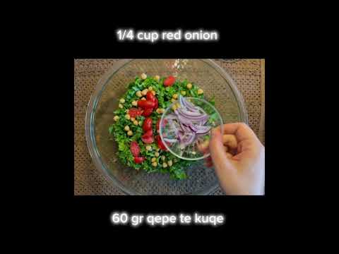 KALE SALAD / SALLATA ME LAKER JESHILE-KEJLL - Dining and Cooking