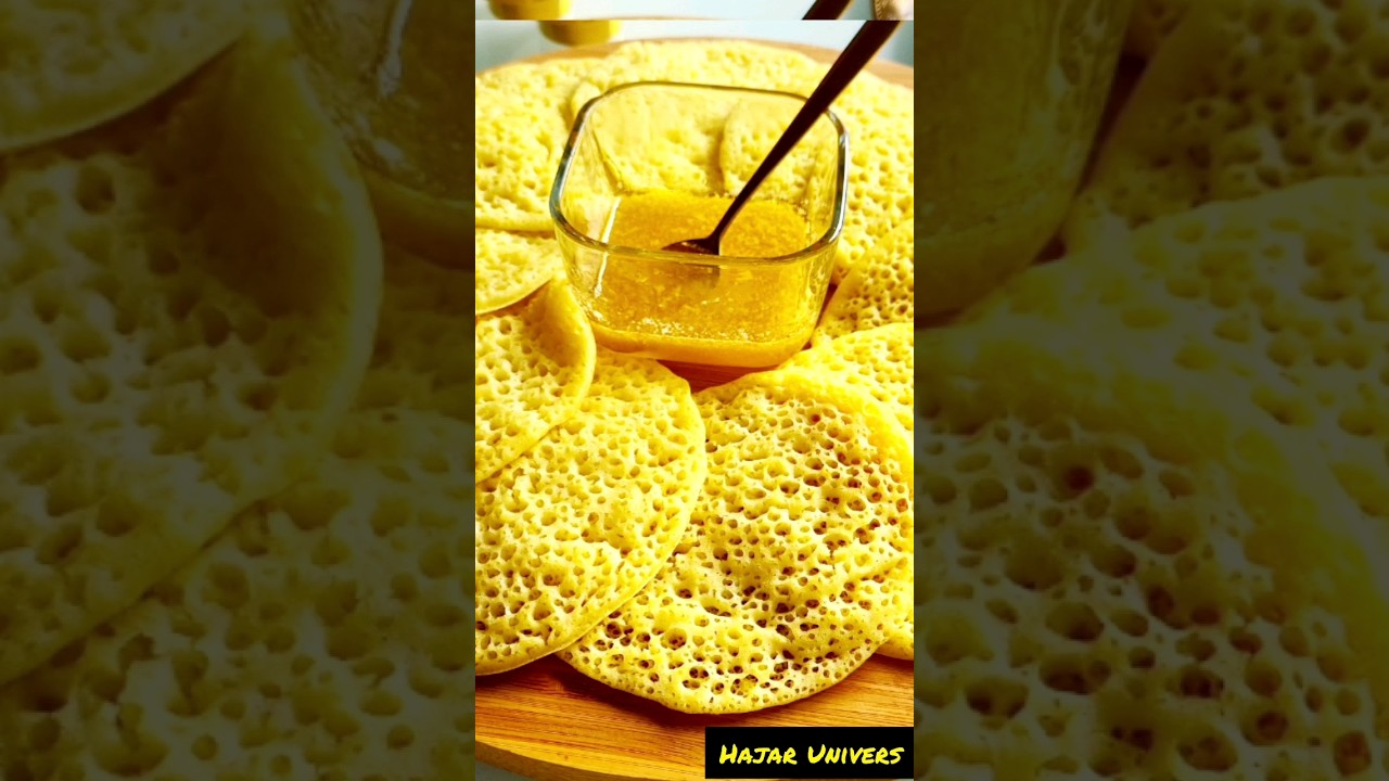 Crêpes mille trous, recette de Baghrir. Moroccan pancakes - Dining and ...