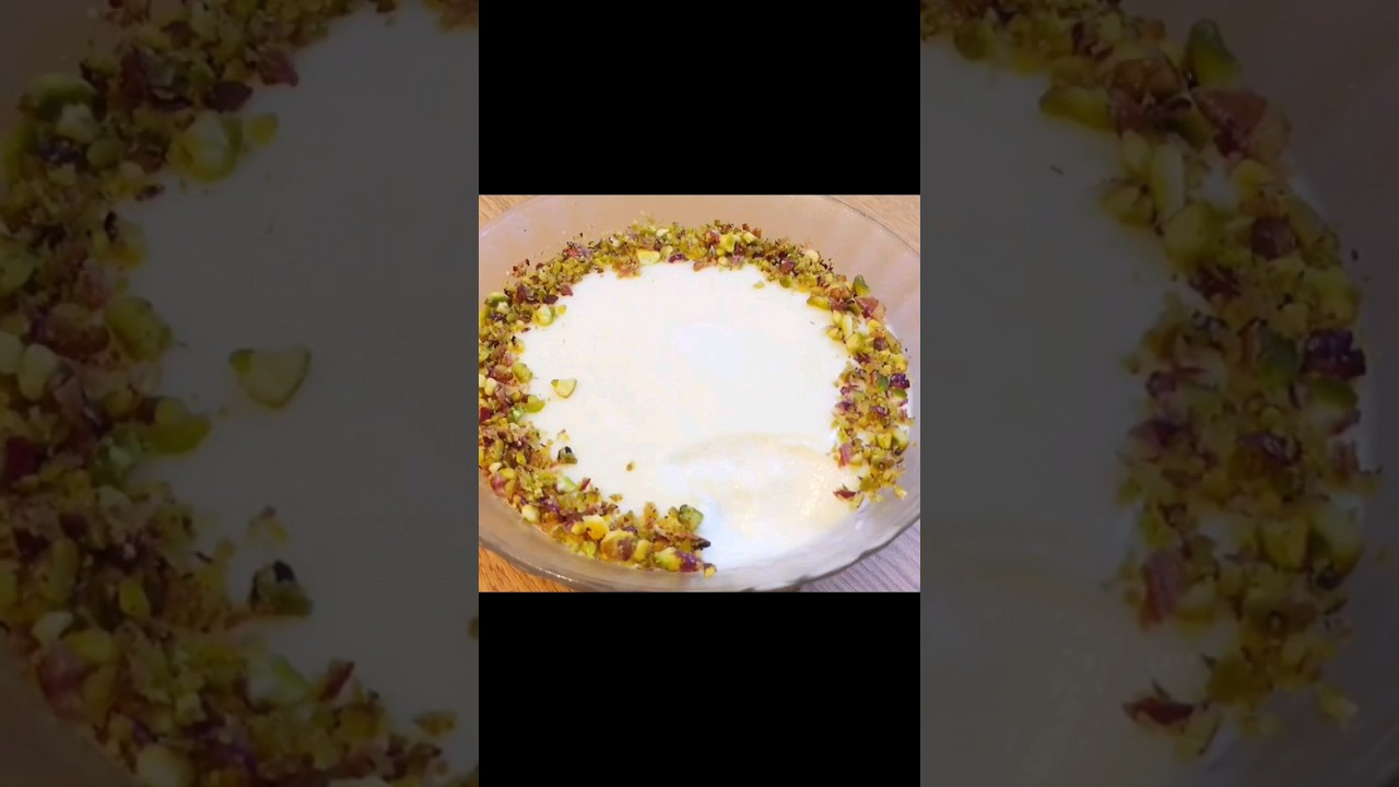 Mahalabia Recipe | Arabic Dessert |Milk pudding #reels #shorts # ...