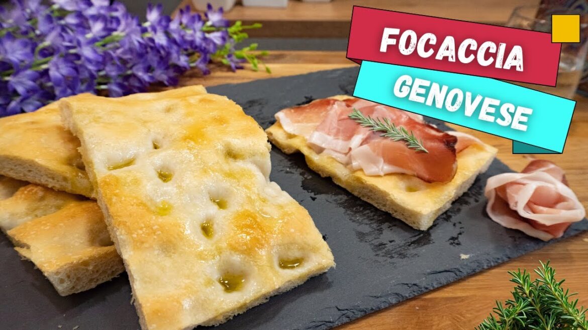 La focaccia genovese ricetta originale - Dining and Cooking