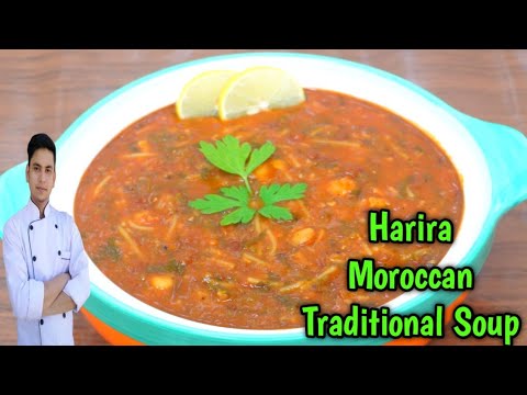 Harira Moroccan Soup Recipe / Harira Arabic Shorba /Ramadan special ...