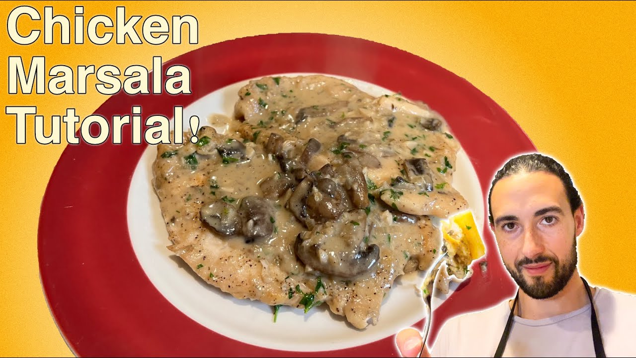 Make AMAZING CHICKEN MARSALA at Home! - Recipe & Tutorial - Dining and ...