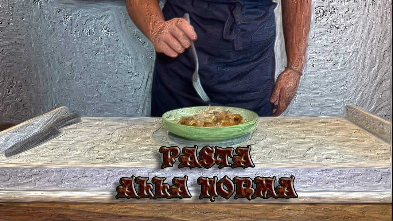 Dumbass guy knows How To Cook Pasta alla Norma - Dining and Cooking