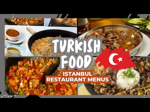Traditional Turkish Dinner / Menu |Recipes /PriceTurkey|Istanbul ...