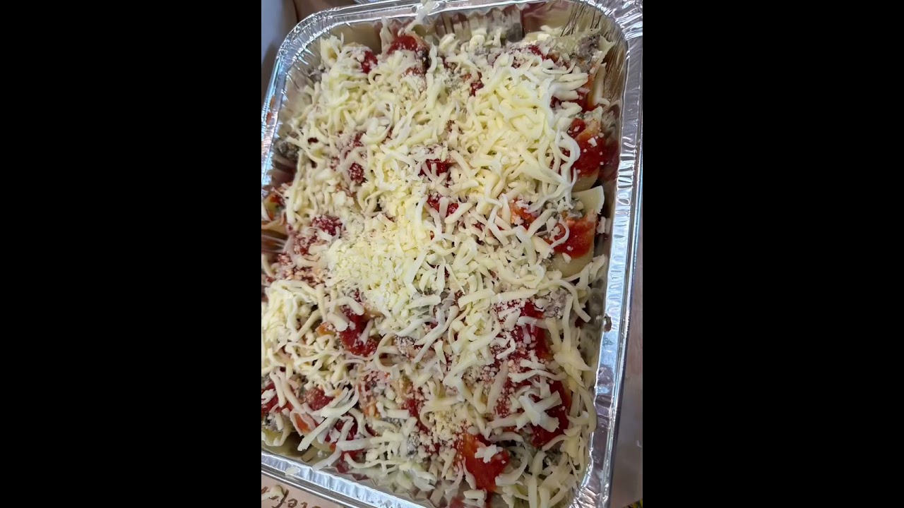 CONCHIGLIONI ripieni! (Filled pasta shells) - Dining and Cooking
