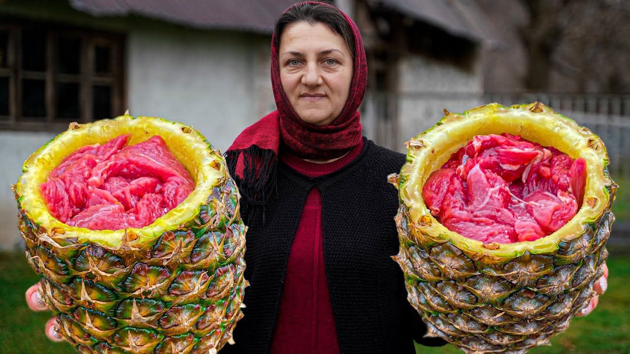 Pineapple Flavor with Beef! - Incredible Recipe in the Village: Beef in ...