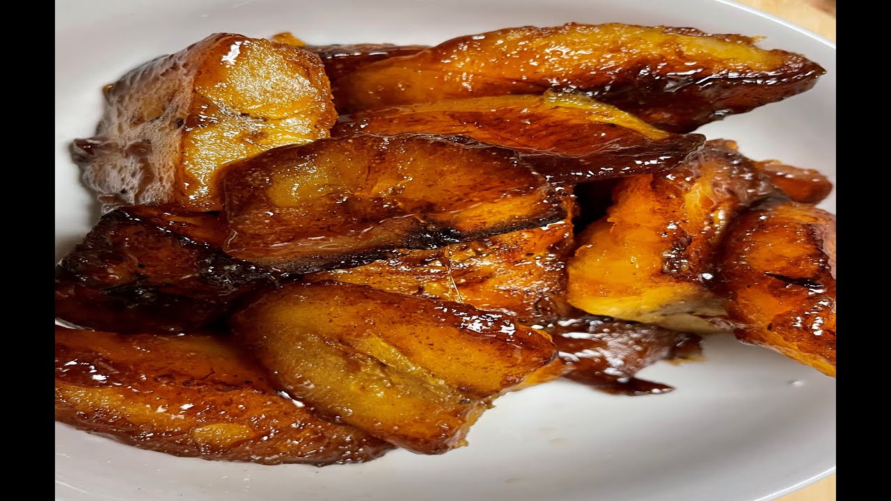 HOW TO MAKE PLANTAINS| CARAMELIZED | QUICK & EASY | DELICIOUS - Dining ...