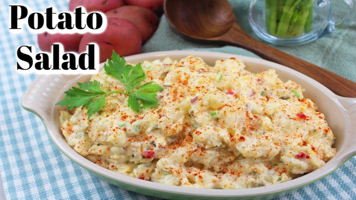 How To Make The World's BEST Potato Salad: Delicious Easy Potato Salad ...