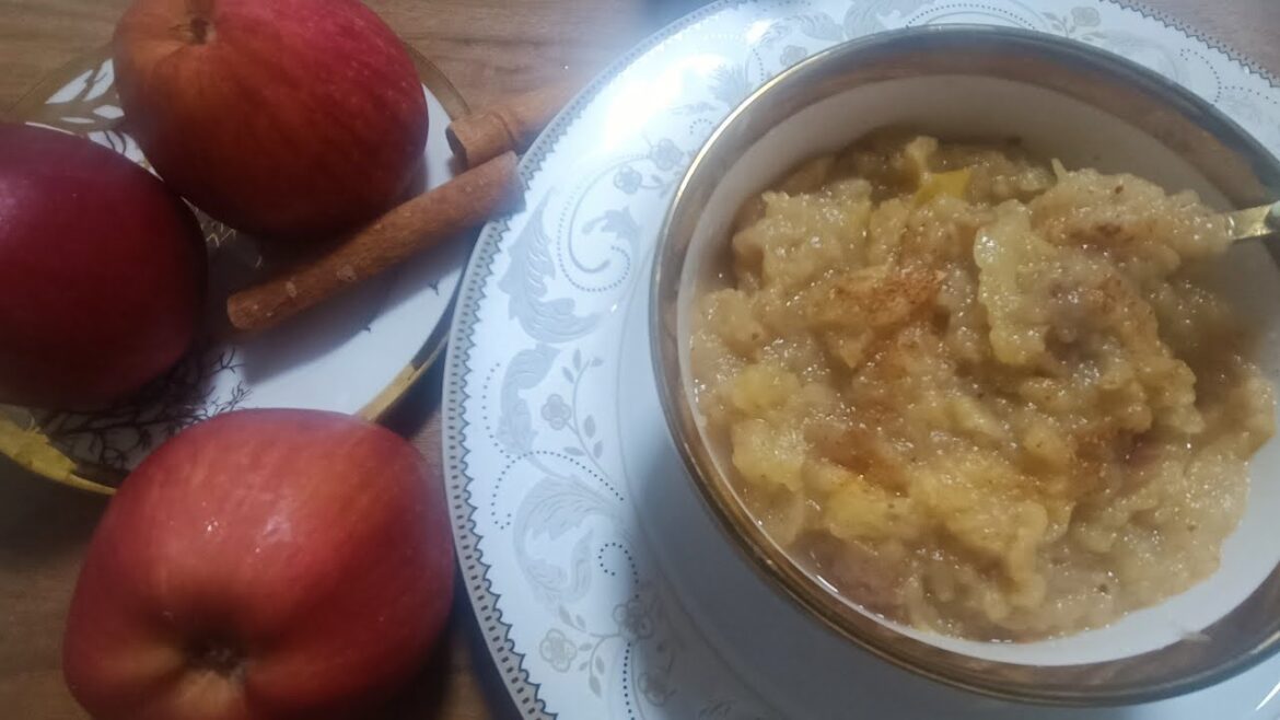 homemade applesauce recipe breakfast dessert snacks - Dining and Cooking