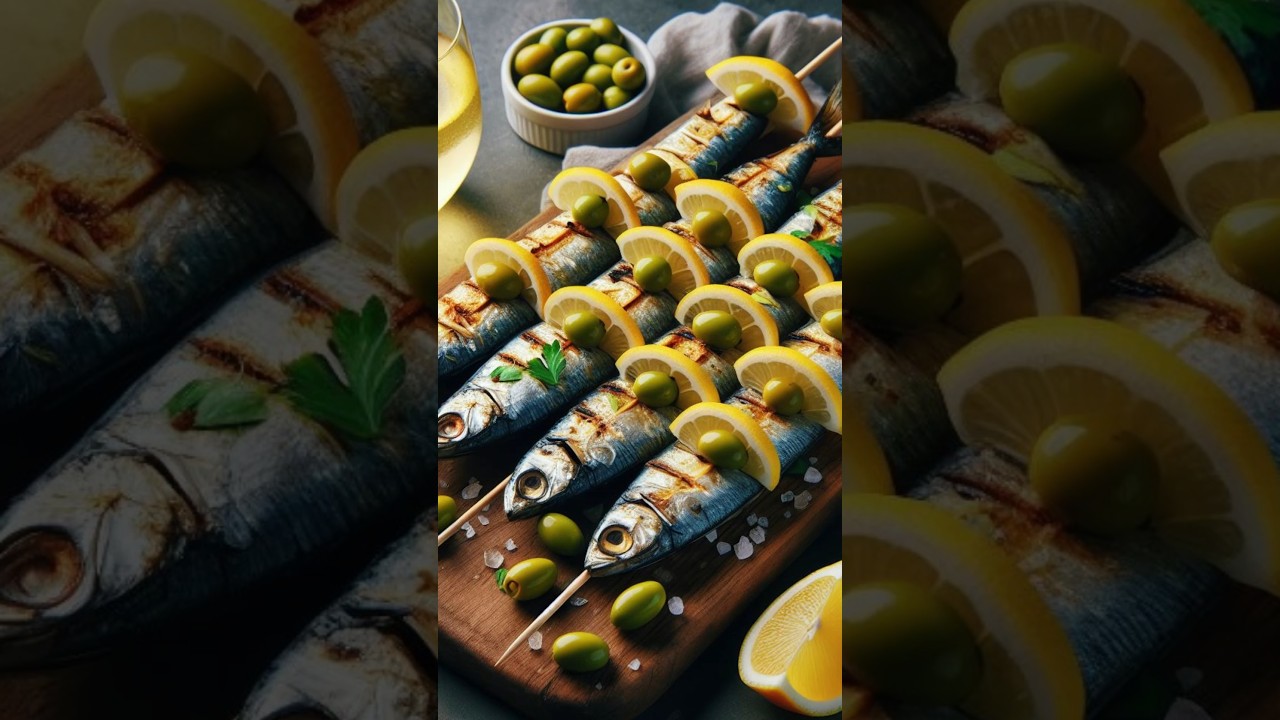 Espeto Recipe - Spanish Skewered Sardines Recipe #viral #Spanishcuisine ...