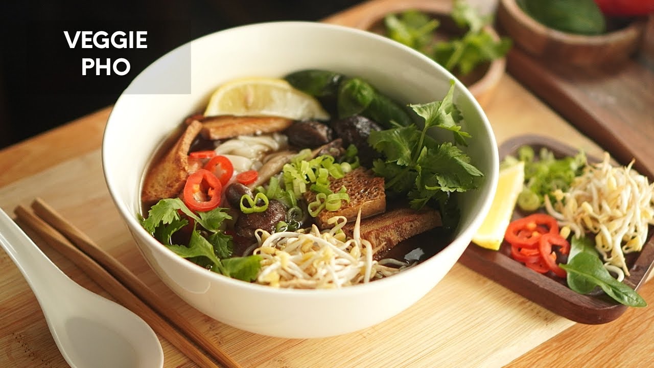 Veggie Pho Recipe | Vietnamese Noodle Soup Recipe - Dining and Cooking