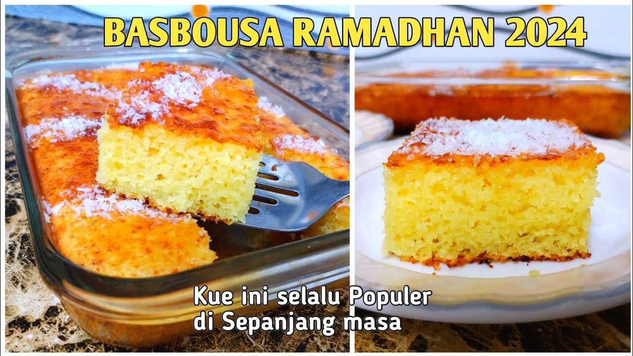 KUE ARAB YG SELALU POPULER DI SEPANJANG MASA‼️#Basbousa - Dining and ...