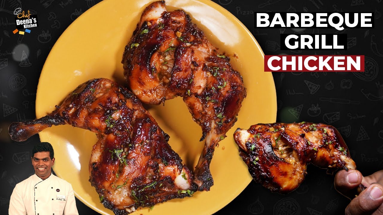 Diwali Special BBQ Chicken Recipe In Oven | Grill Chicken | CDK 1029 ...