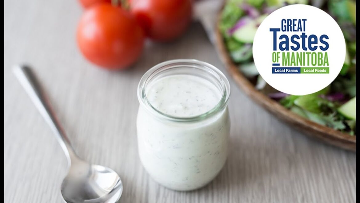 How to make creamy salad dressing with greek yogurt - Ranch & Caesar ...