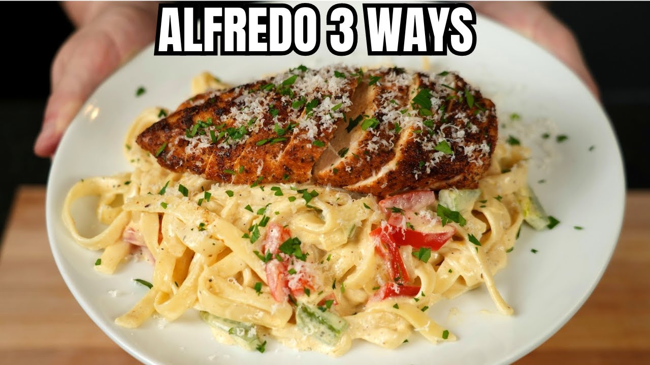 The Ultimate Alfredo Pasta (3 Different Ways To Make Perfect Alfredo ...