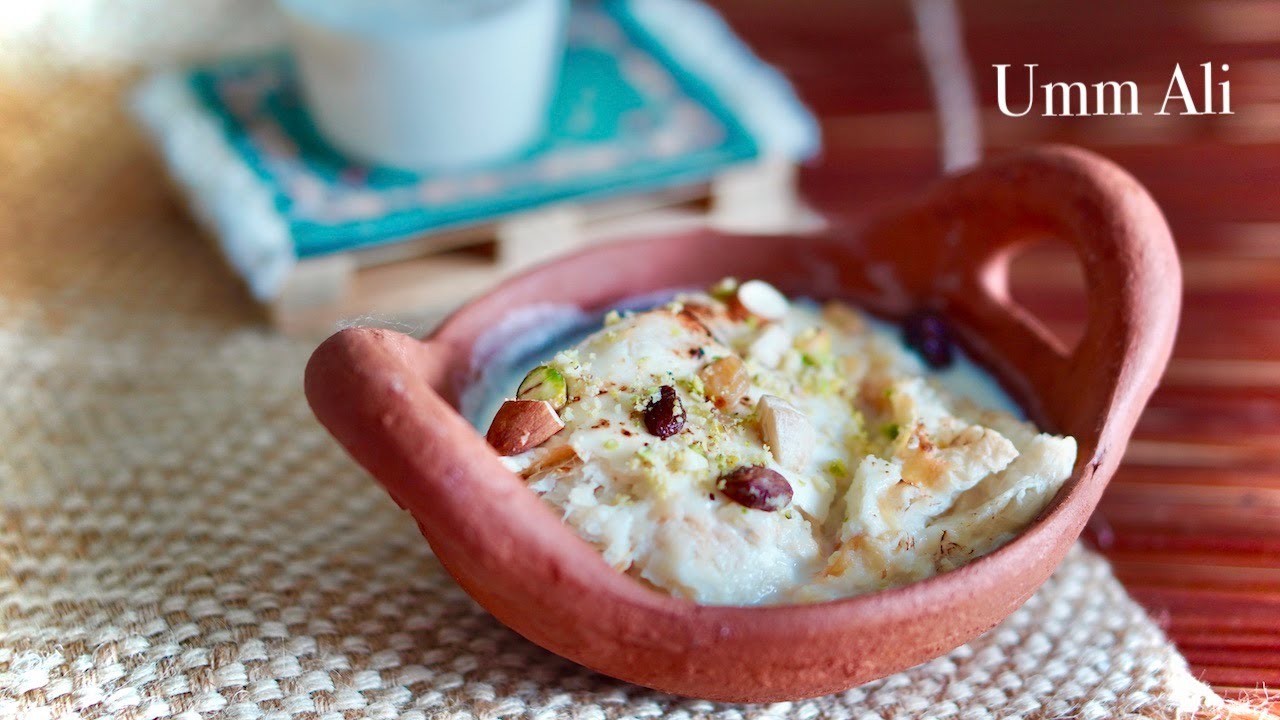 Umm Ali - Egyptian Bread Pudding (with Coconut Cream) - Dining and Cooking