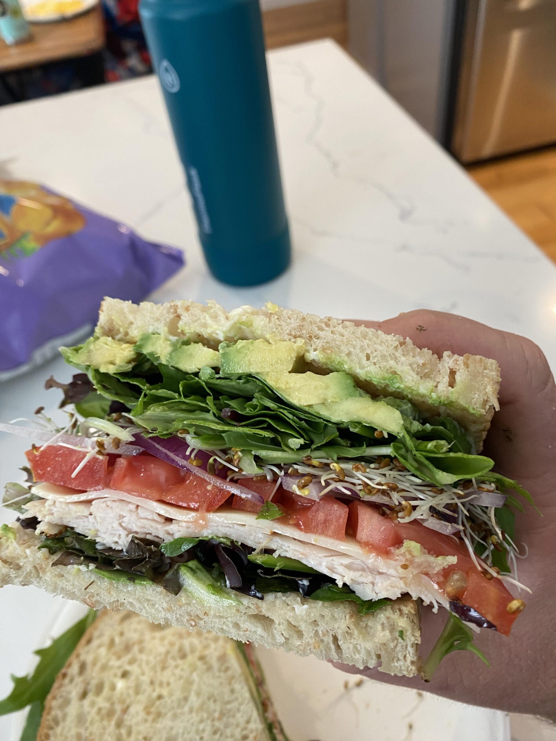 God I Love Sprouts on a Sandwich - Dining and Cooking