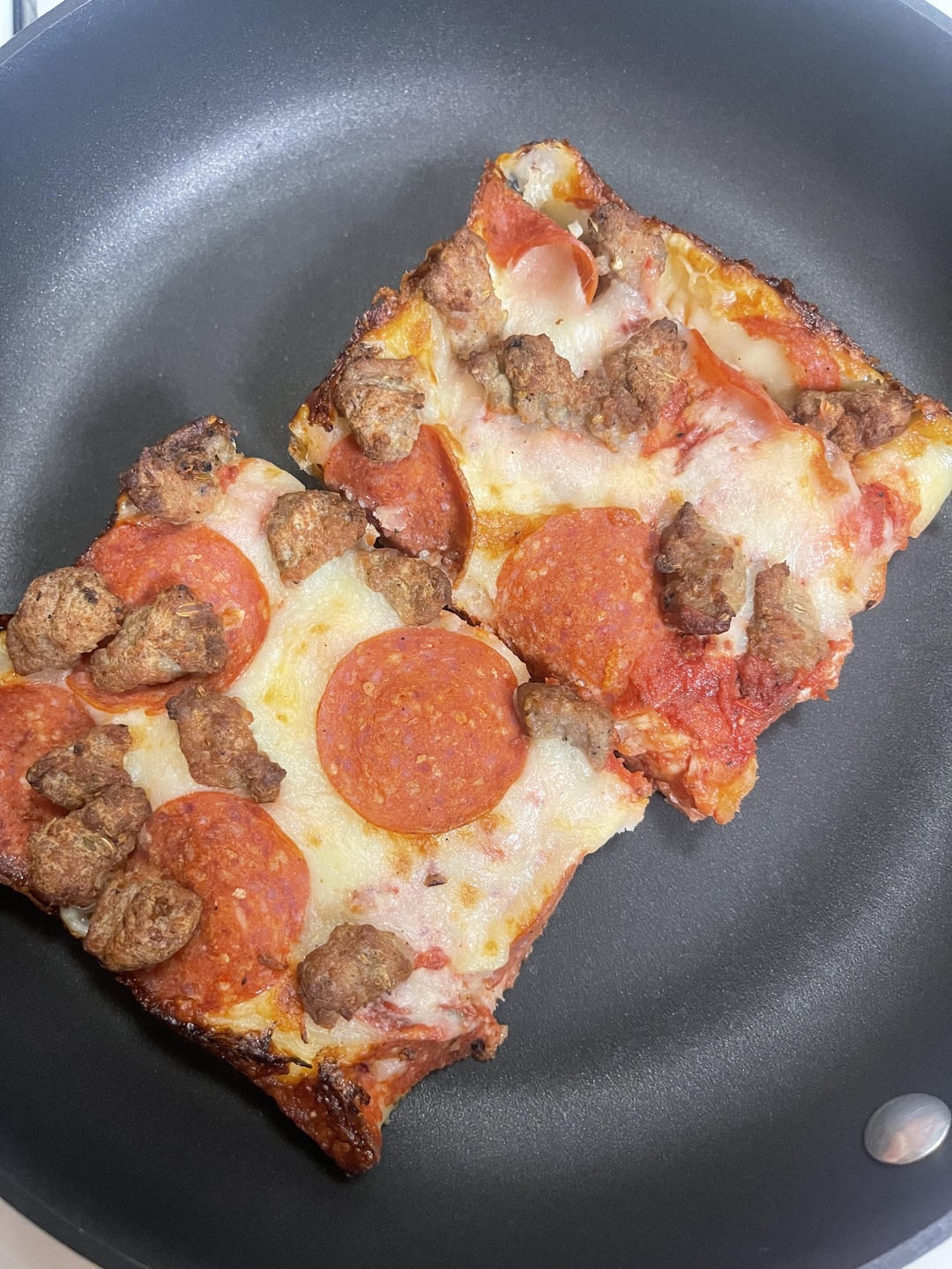 Finally tried the famous Jet’s Detroit Style Pizza - Dining and Cooking