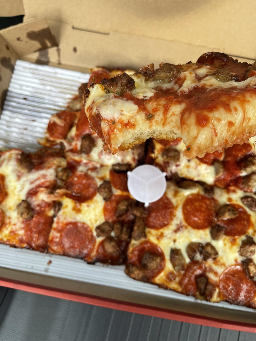 Finally tried the famous Jet’s Detroit Style Pizza - Dining and Cooking