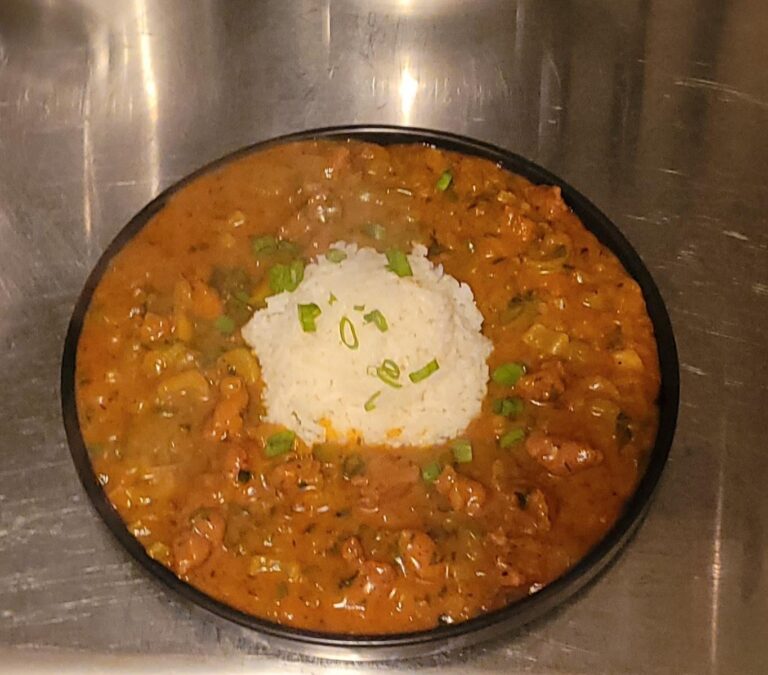I made Blackened Alligator Étouffée. - Dining and Cooking