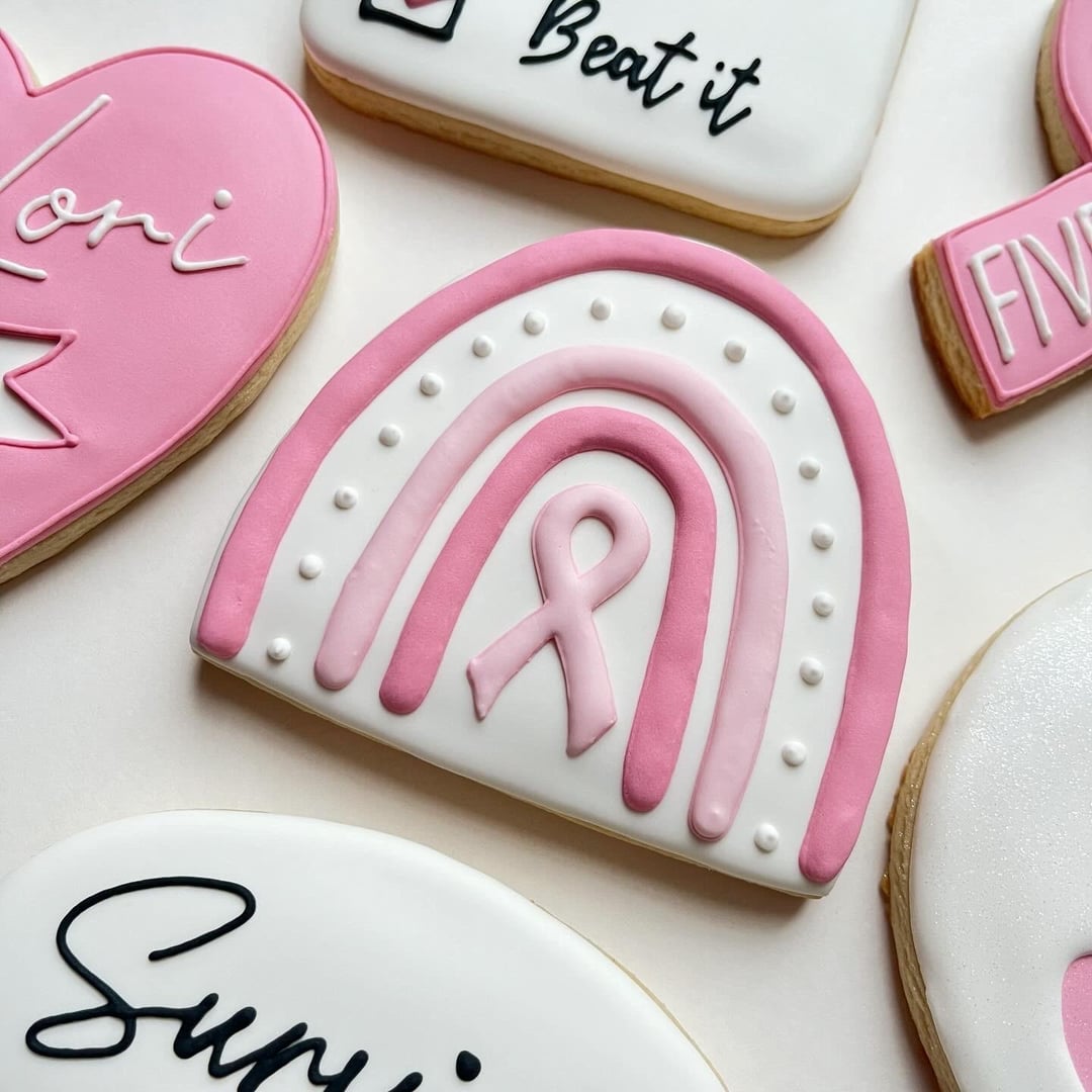Cookies for a 5-year breast cancer survivor! - Dining and Cooking