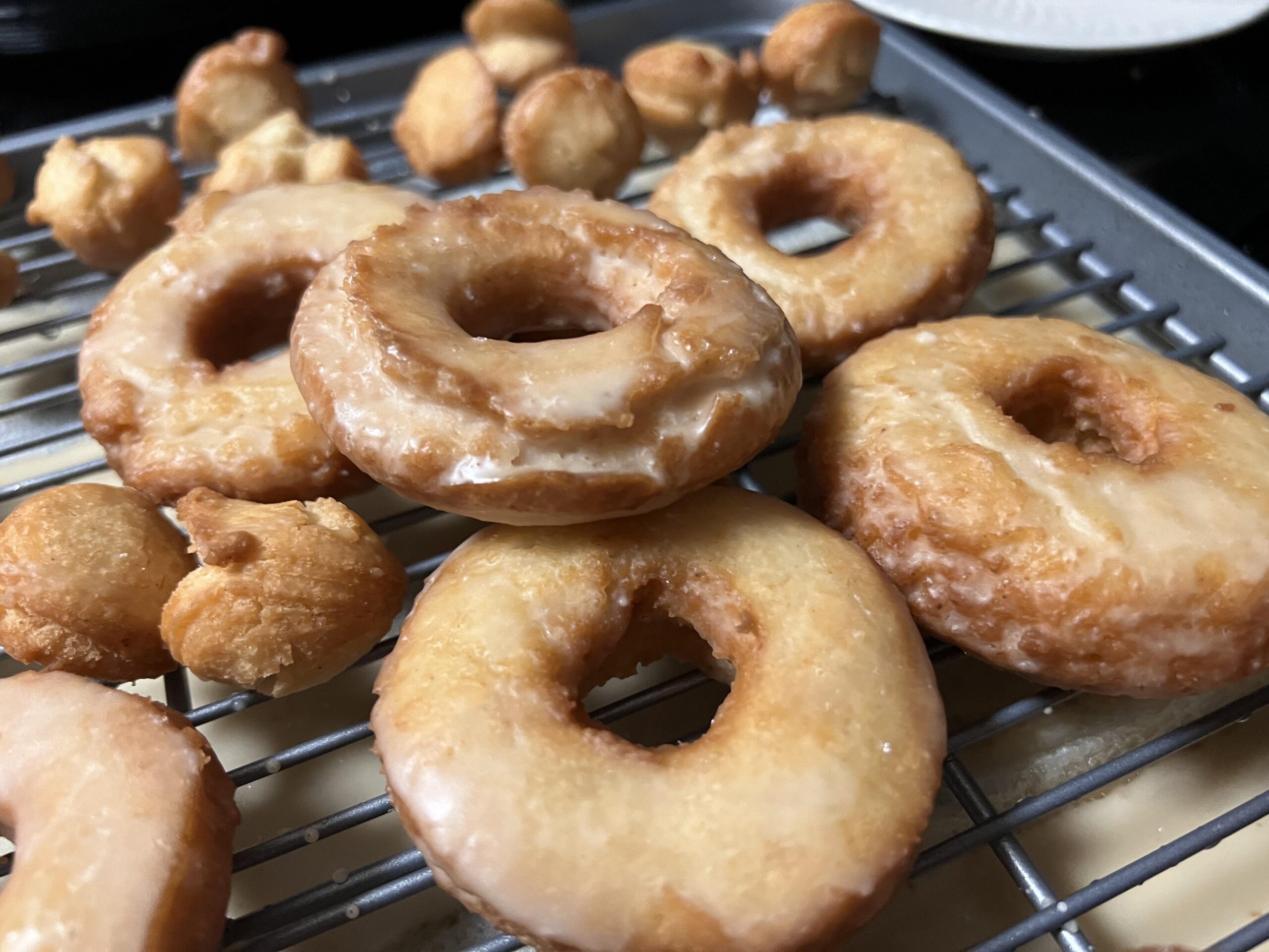 Finally made some sour cream donuts from scratch! - Dining and Cooking