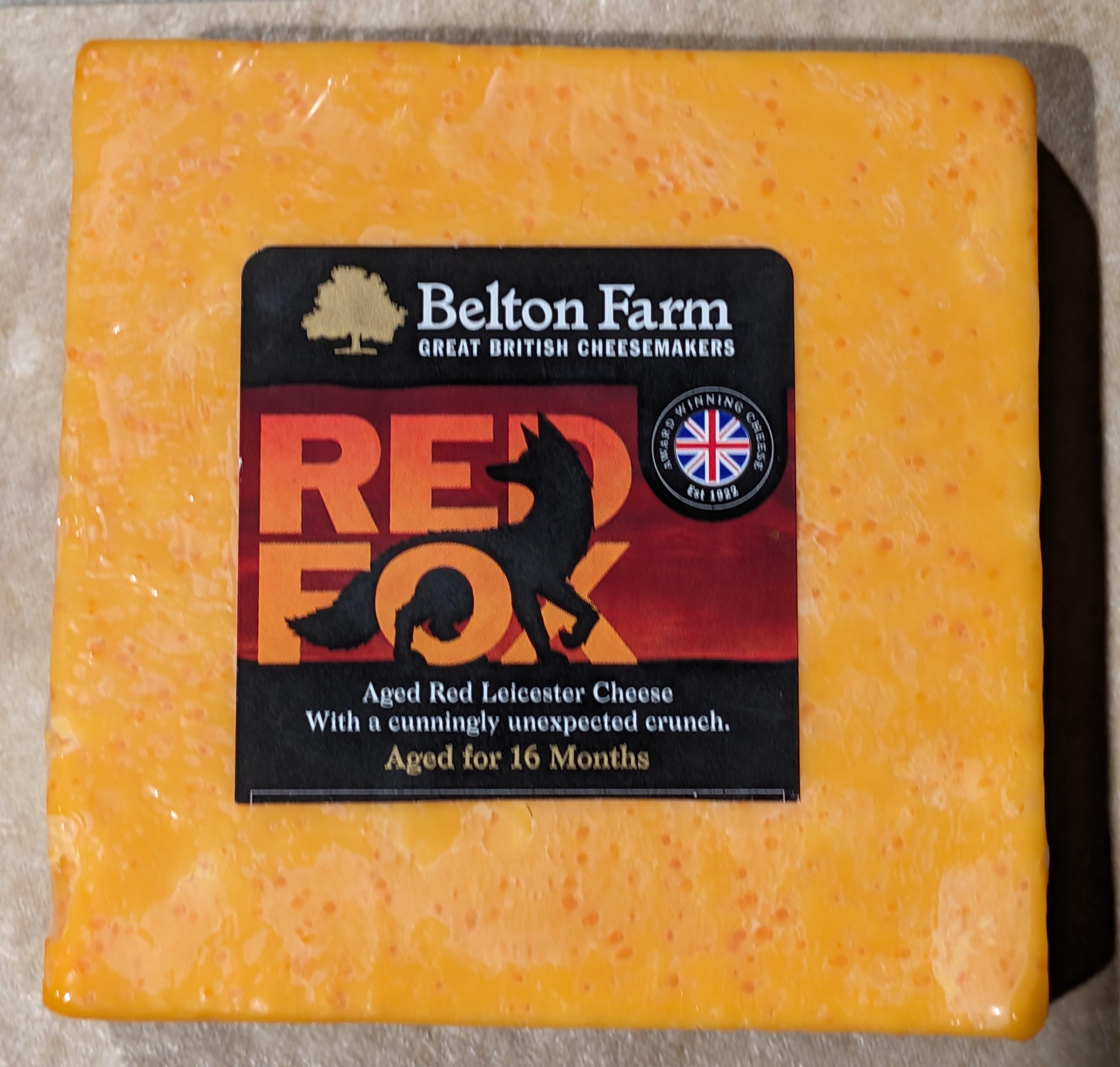 Red Fox Aged Leicester Cheese - Dining and Cooking