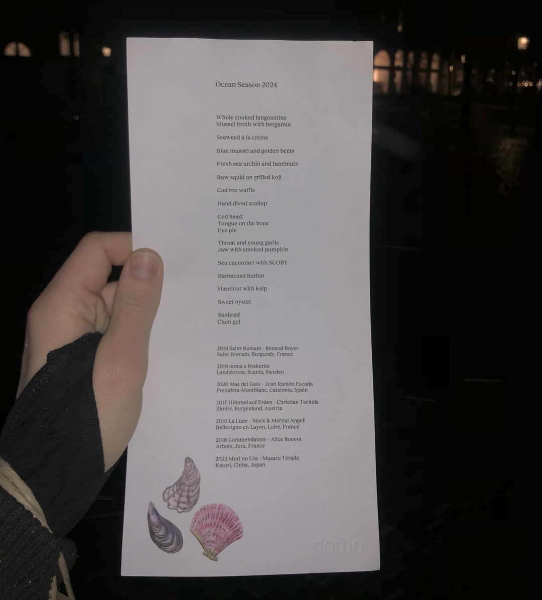 Noma - Ocean Season 2024 - Dining and Cooking