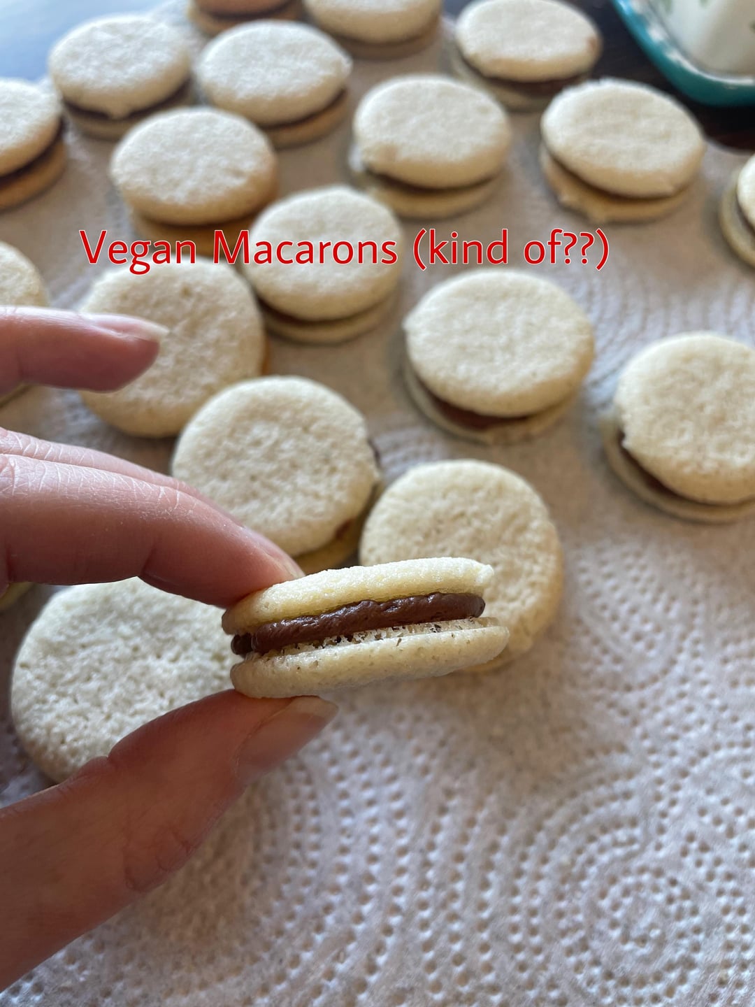 I experimented with aquafaba meringue and monkfruit to make macarons vegan - Dining and Cooking
