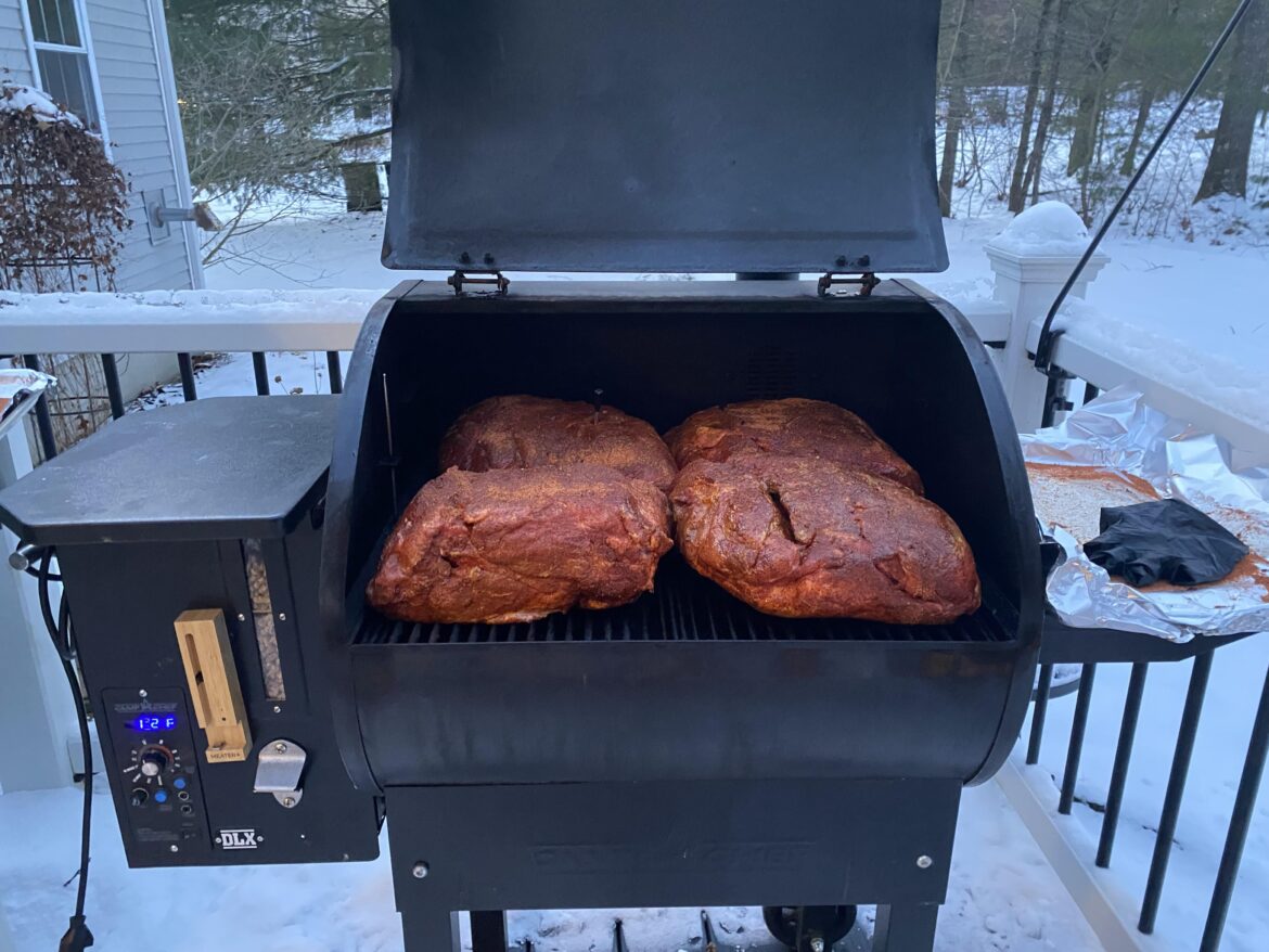 Butts were on sale…overloaded TF out of the CC at 12° to cook it all ...