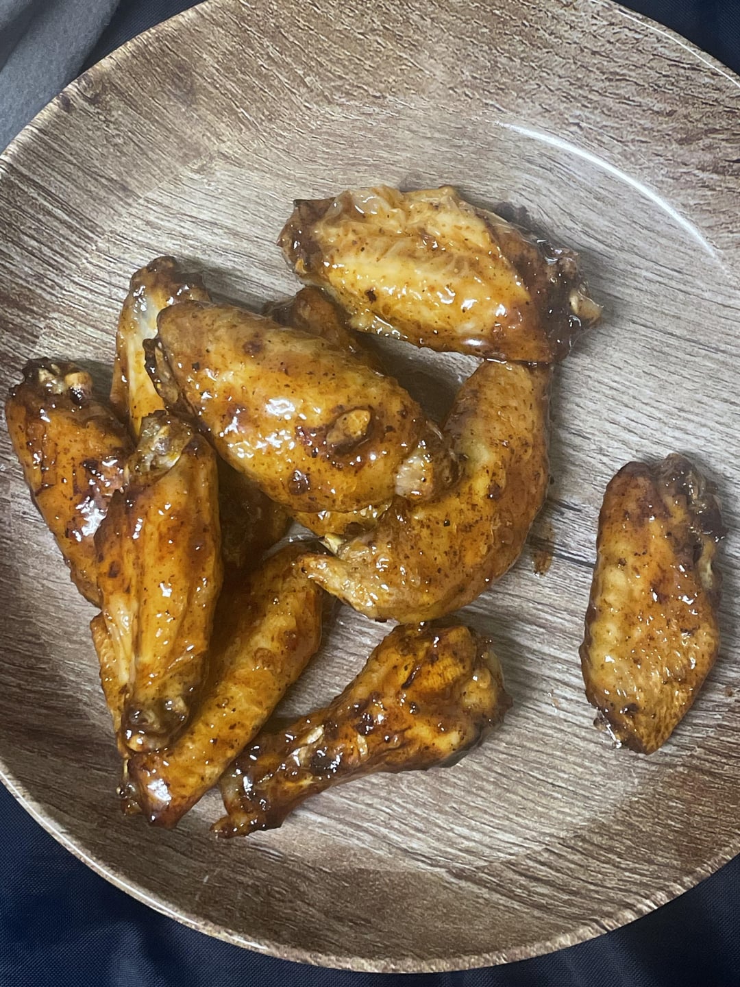 Air fryer chipotle raspberry wings - Dining and Cooking