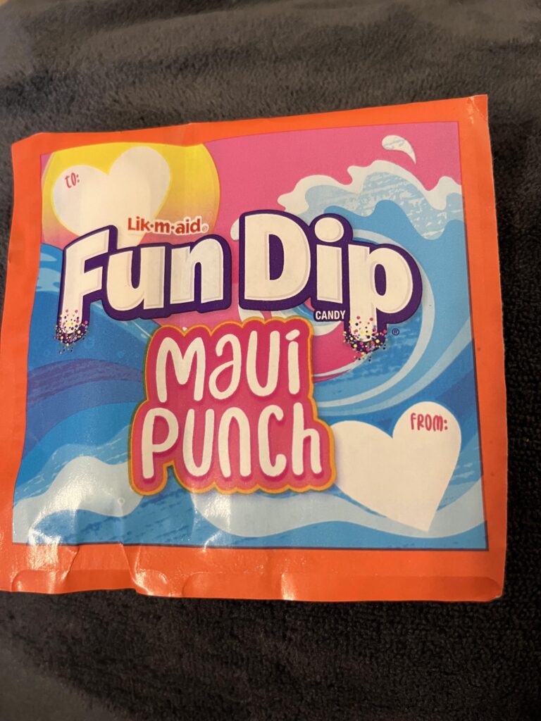 Valentine’s Fun Dip – 45 Cal, including the stick - Dining and Cooking