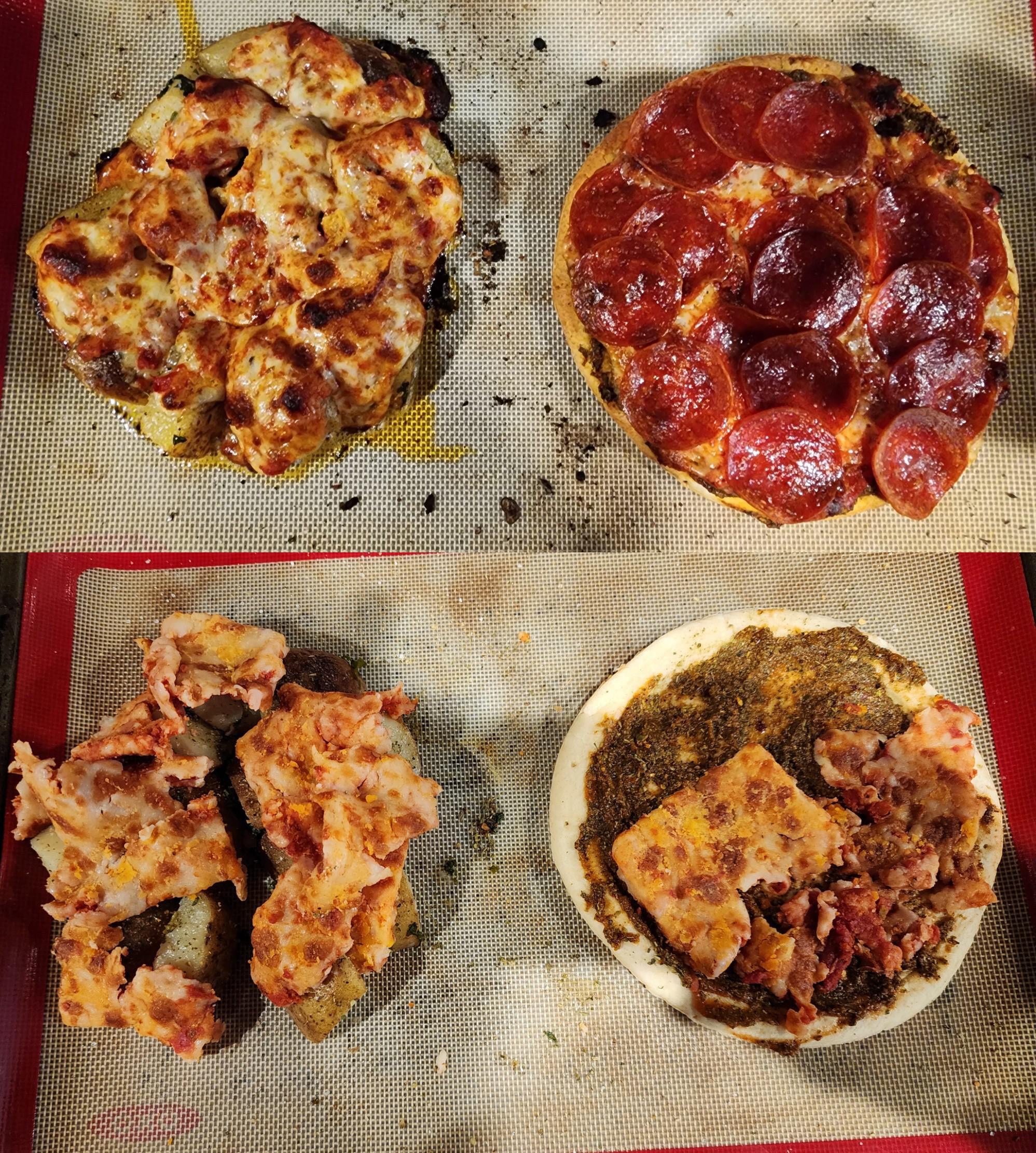 my kids dont eat pizza cheese so...... Potatoes Pizza bonus to much ...