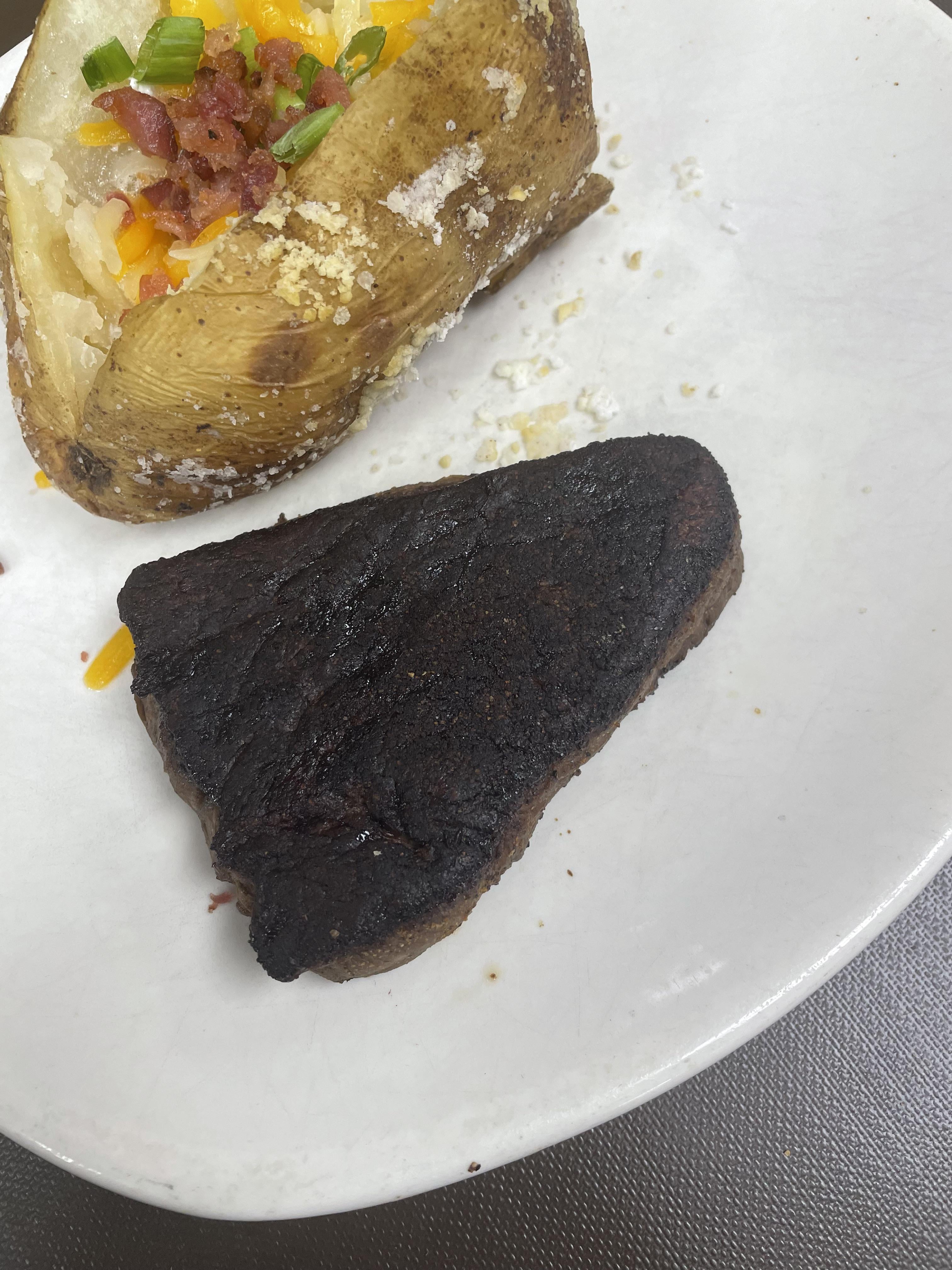 Outback, about 4-5 months ago when I worked there. “Extra extra well ...