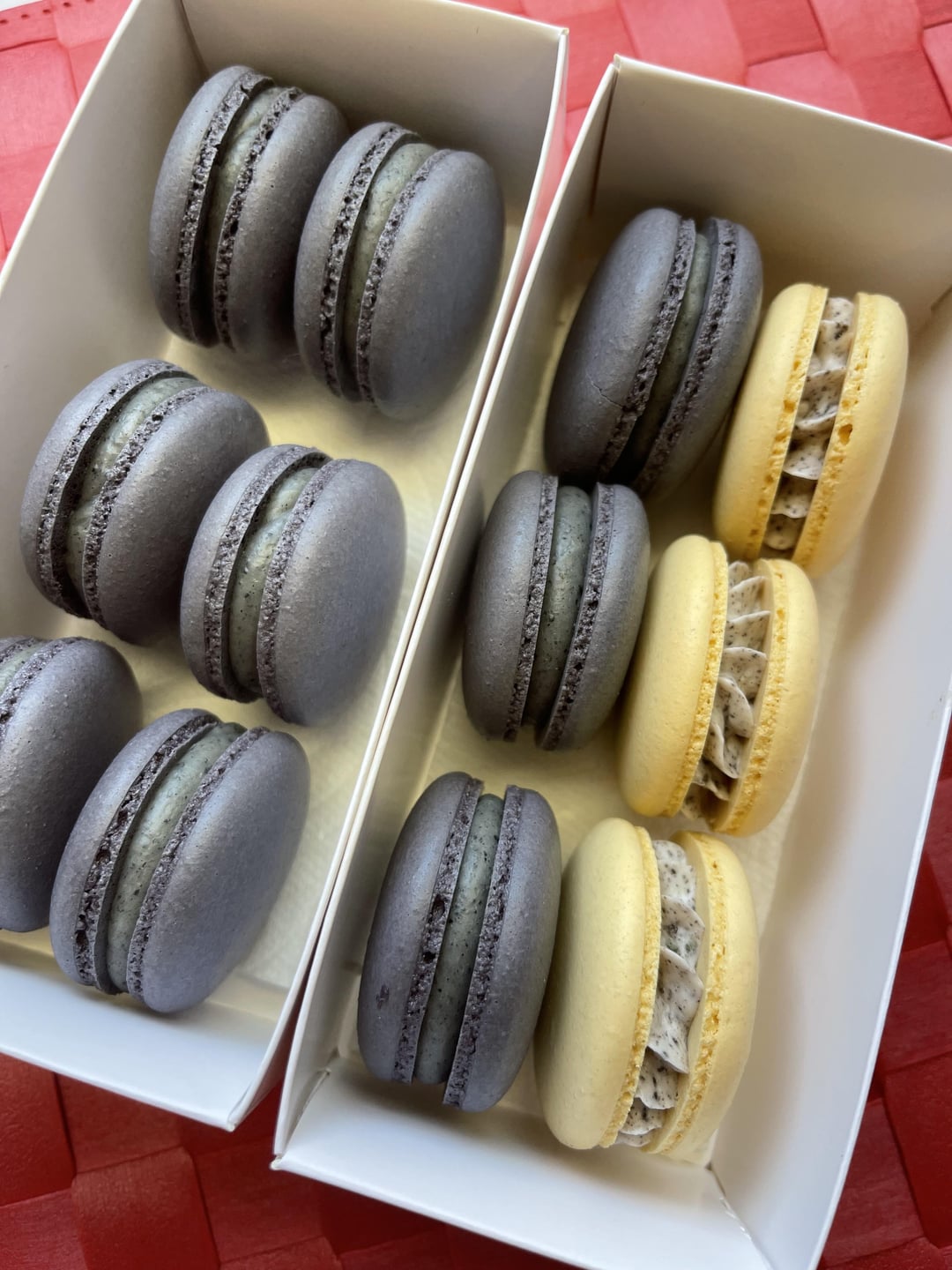 Black Sesame Praline Ganache and Mint Oreo Buttercream - Dining and Cooking