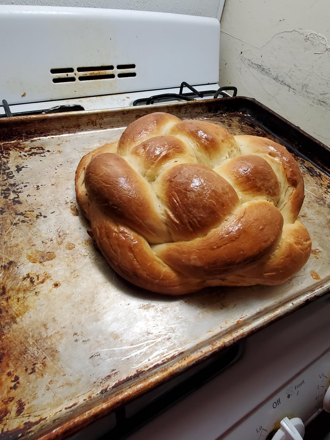 First time making a challah bread. - Dining and Cooking