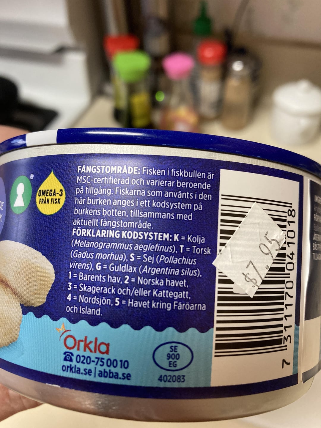 Abba Fiskbullar Fish Balls in IndoMie Curry Mee Ramen - Dining and Cooking