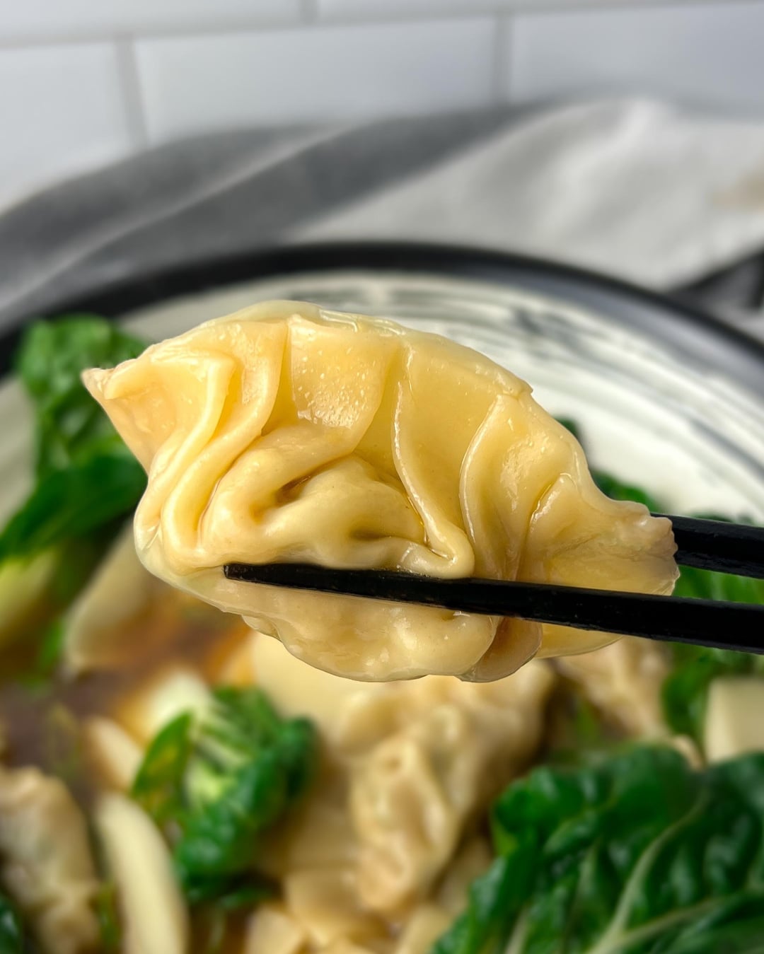 [Homemade] Gyoza Soup - Dining and Cooking