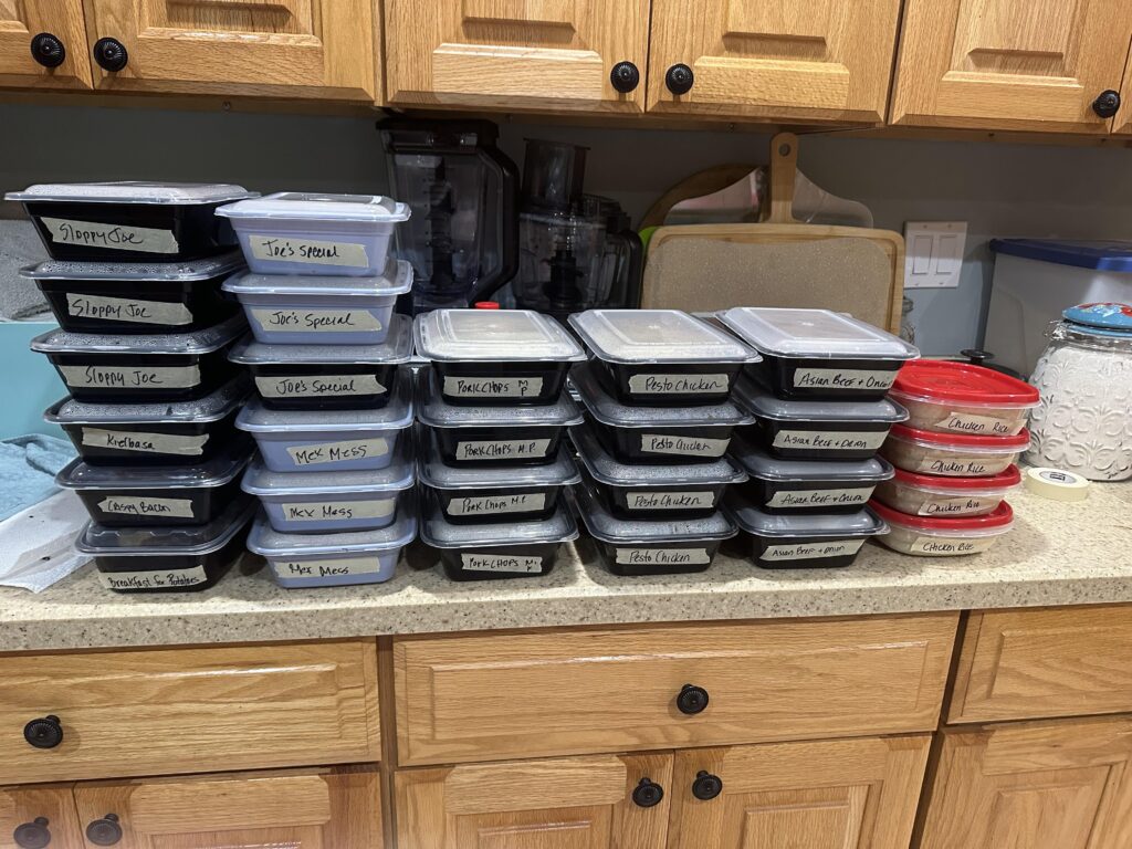 First “Official” Meal Prep Sunday - Dining and Cooking