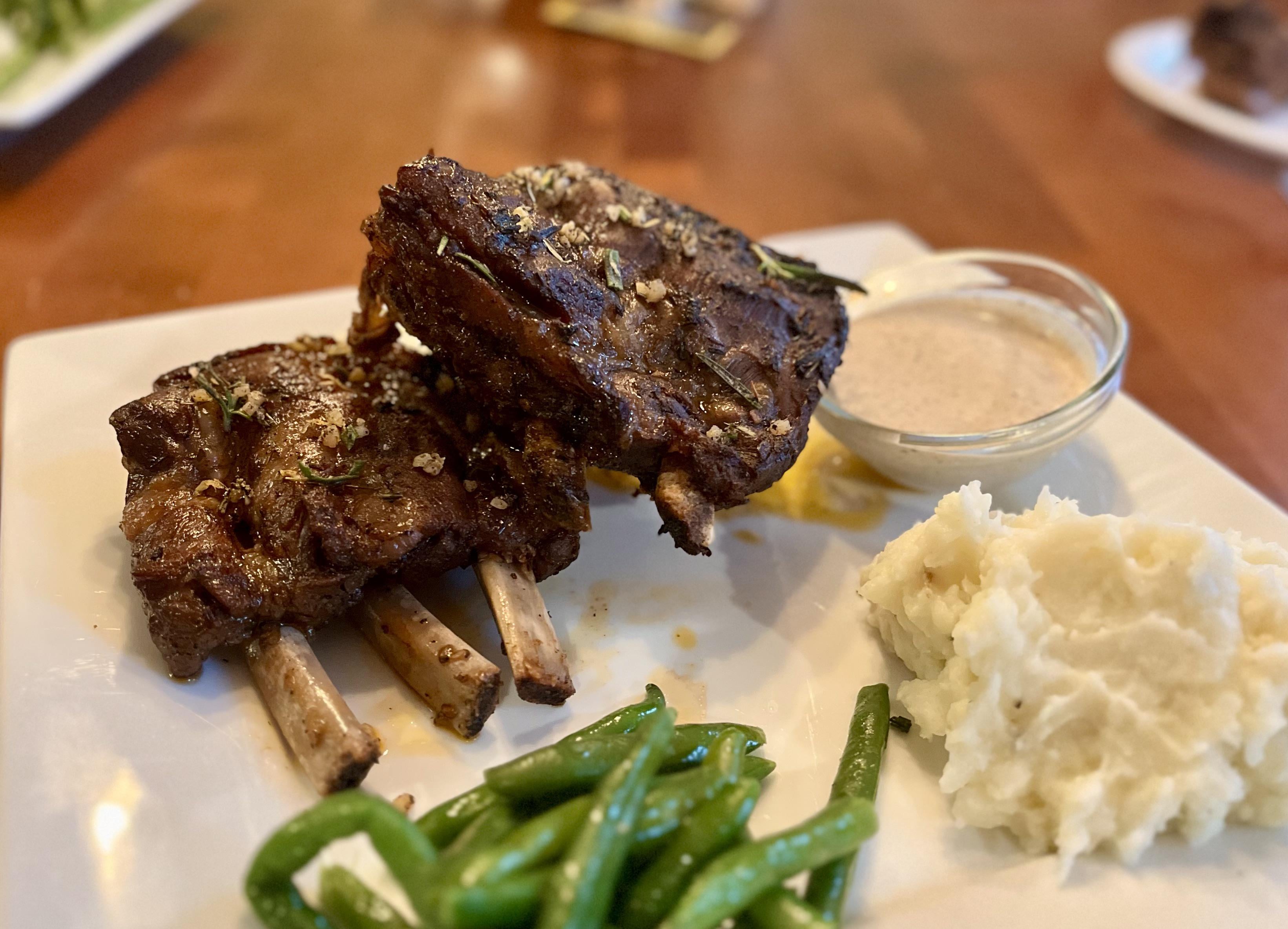 Venison ribs w/ Alabama white sauce last night. Had no idea they could ...