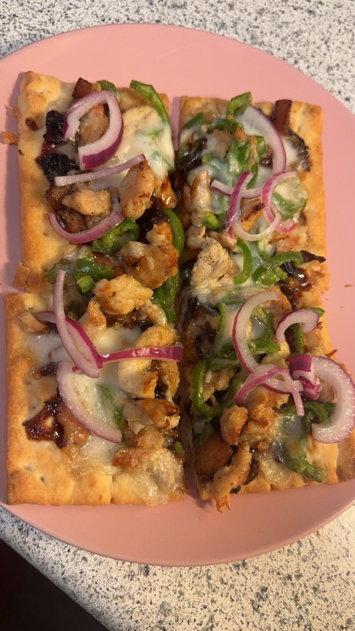 BBQ Pineapple Flatbread - Dining and Cooking