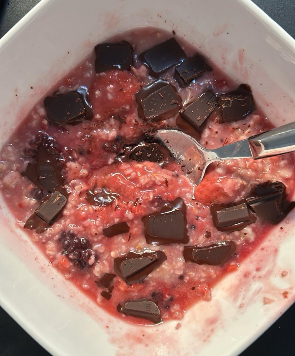 My not very photogenic, but delicious breakfast porridge! - Dining and ...