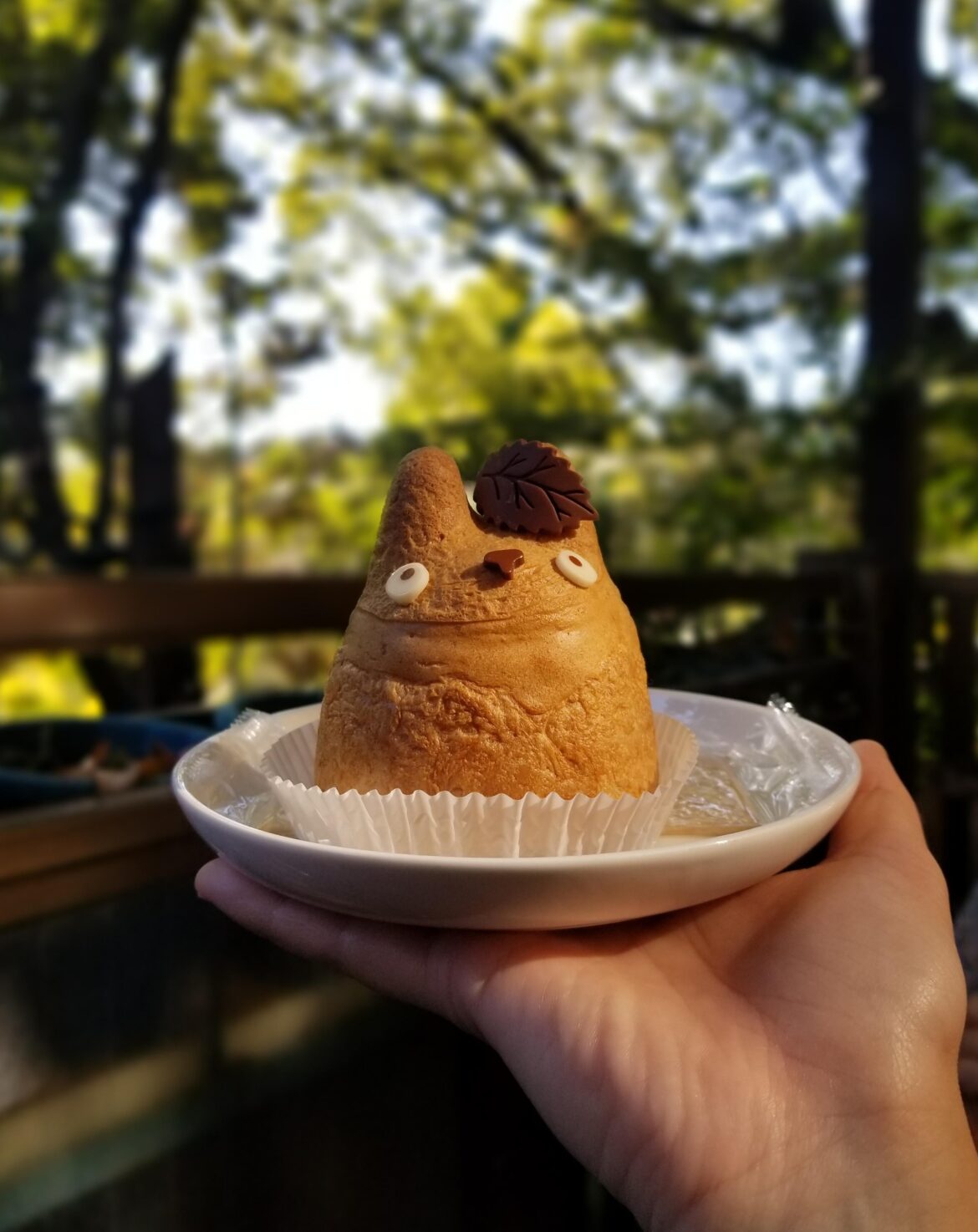 Totoro cream puff - Dining and Cooking