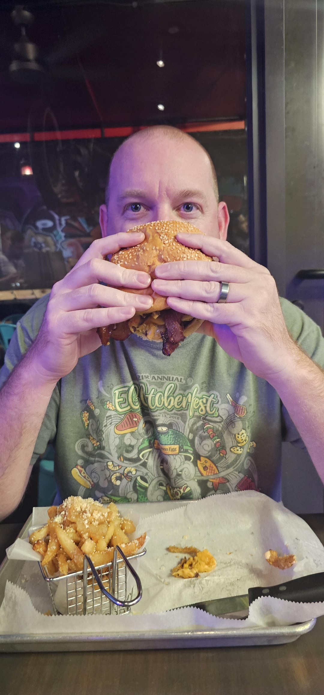 BRGR Stop in Coconut Creek, FL. This was my choice for my B-day meal. 3 ...