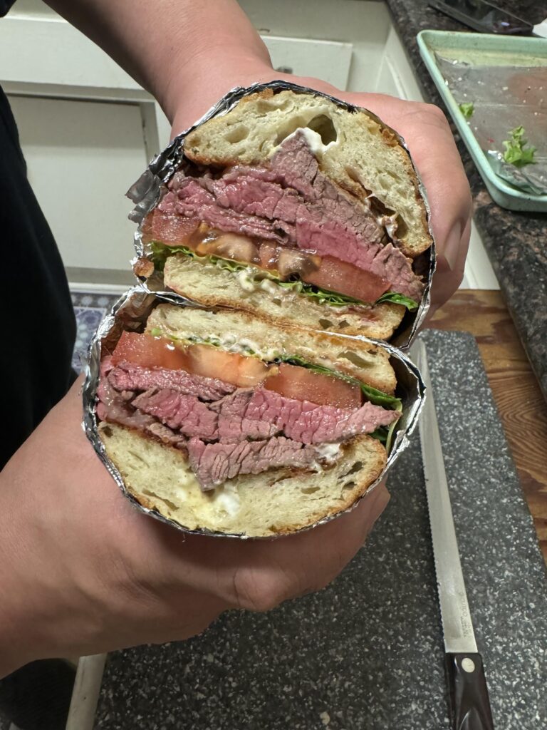 Steak sammie - Dining and Cooking