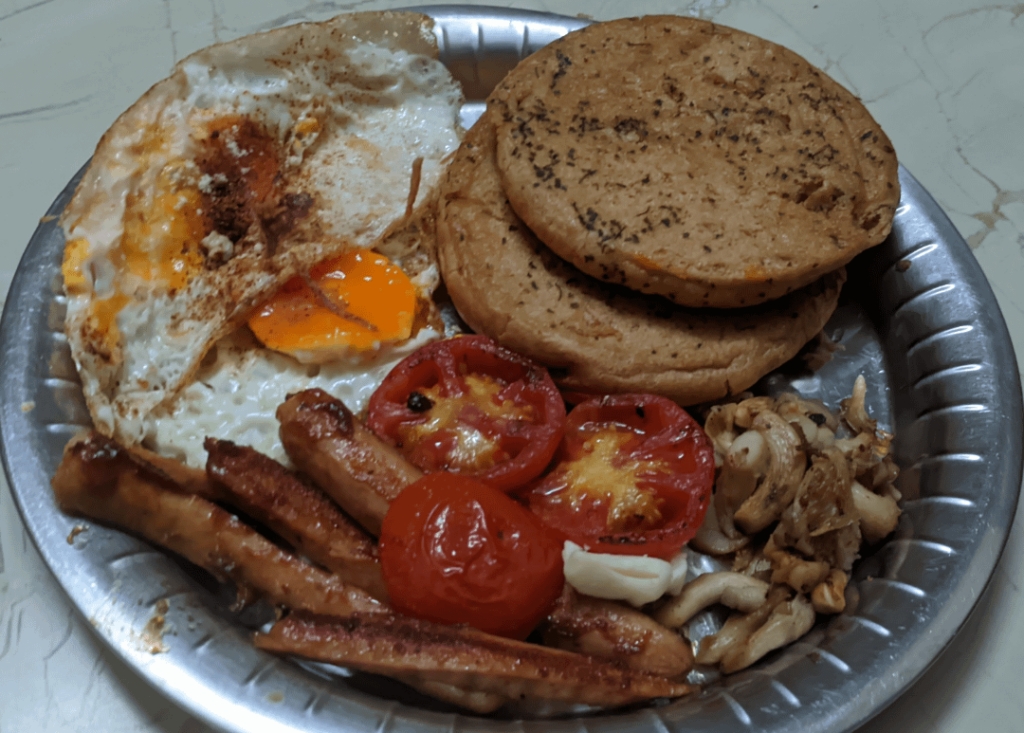 Rate my Indianised English brekkie - Dining and Cooking