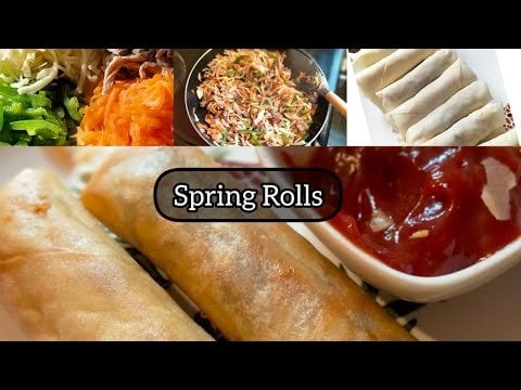 Ramadan Special: Homemade Spring Roll Recipe | Perfect Iftar Snack ...