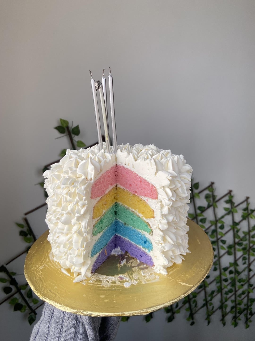 First time baking and stacking a layered cake! - Dining and Cooking