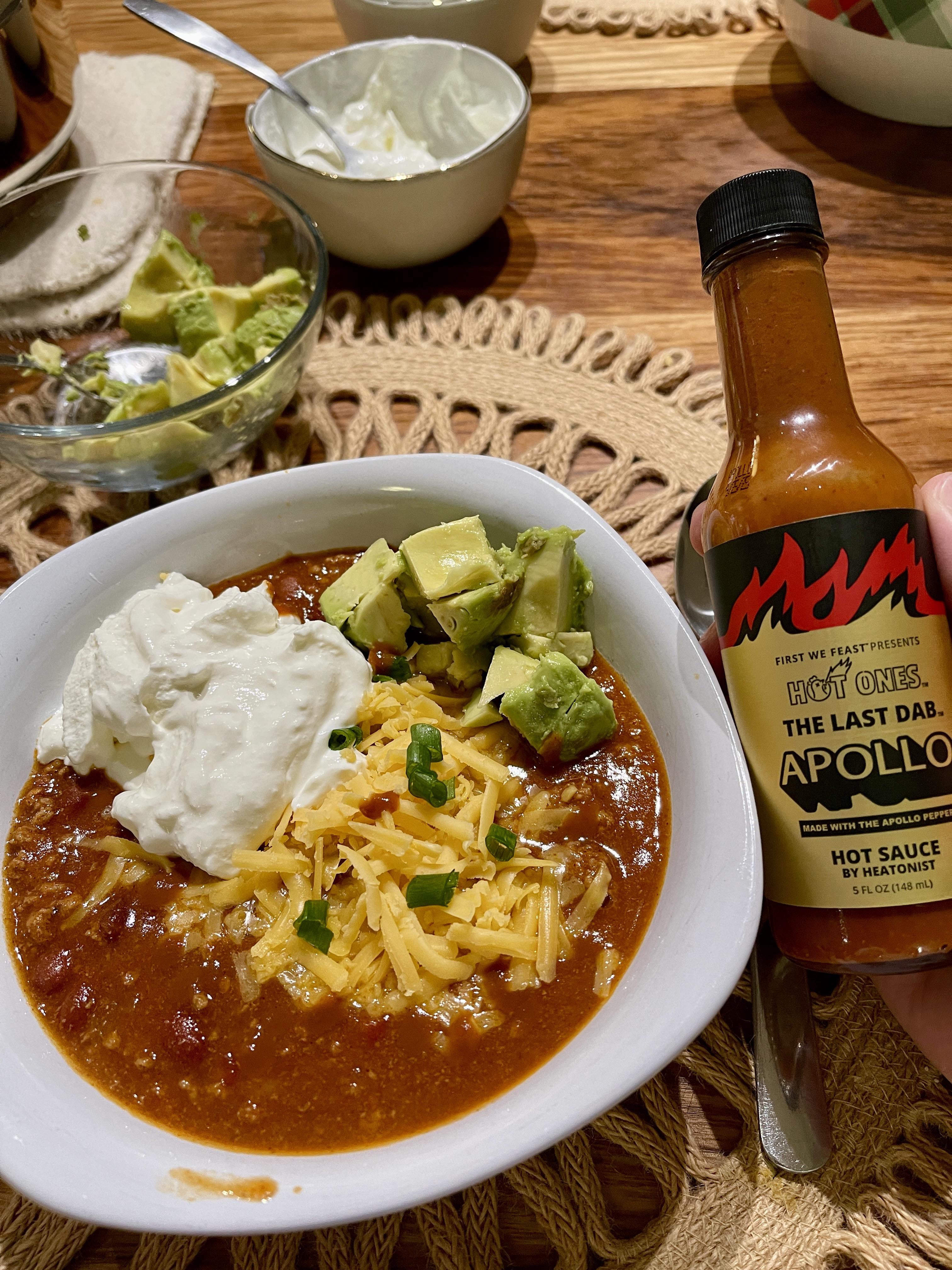 Homemade Chili X The Last Dab - Dining and Cooking