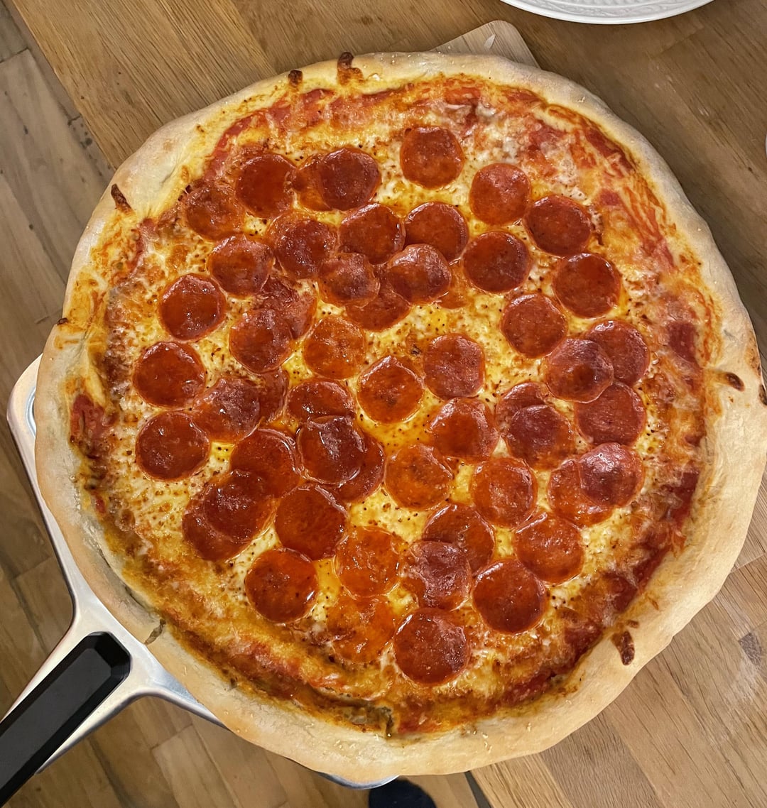 Pizza screen is key. cheese question - Dining and Cooking